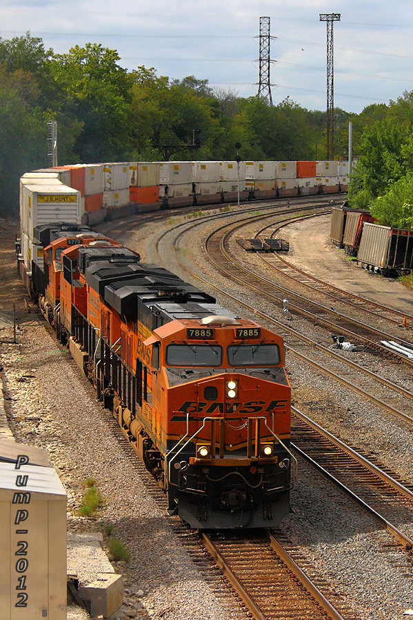 Eastbound BNSF Intermodal Train